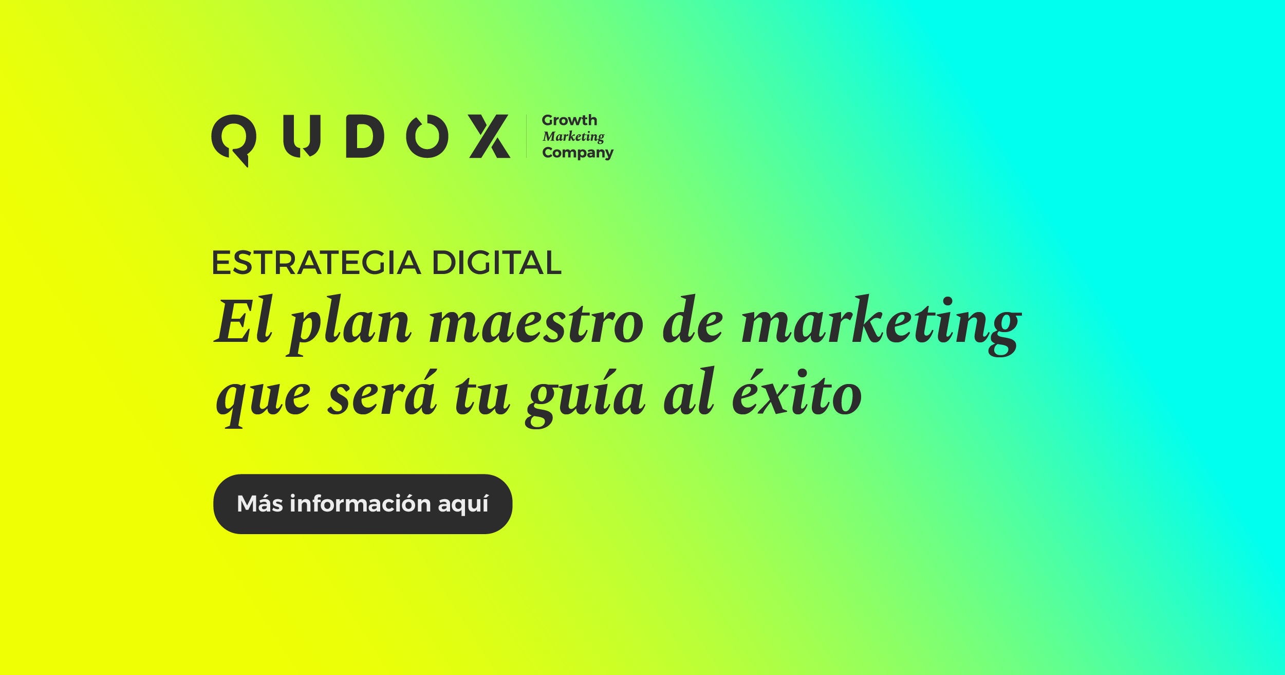 Servicio de Estrategia Digital | Qudox